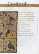 The Raven Applique Quilt Pattern by Barb Adams and Alma Allen of Black