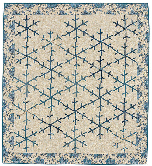 A Season in Blue Quilt Pattern Book by Edyta Sitar of Laundry Basket Q